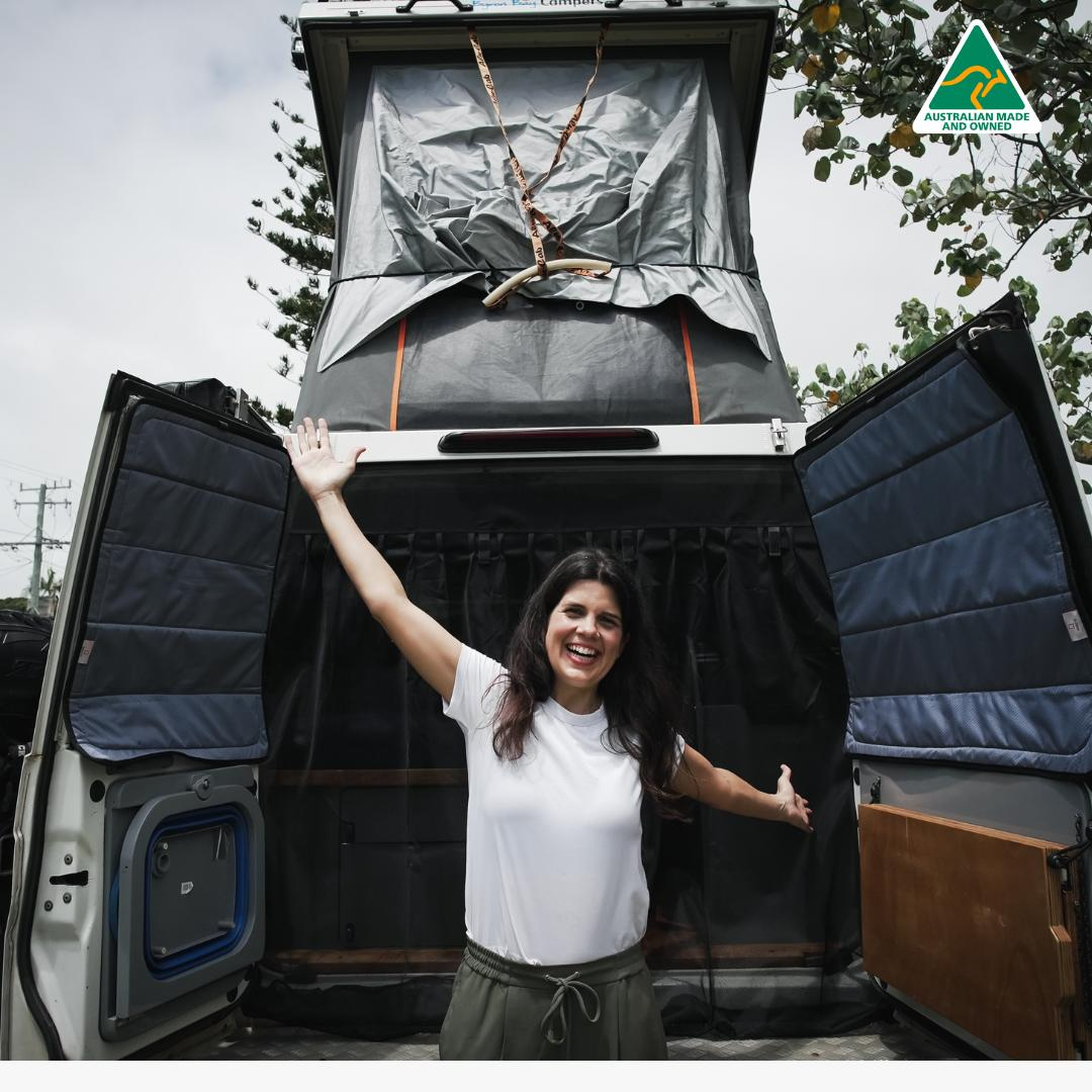 Toyota Troopy (Troopcarrier) Mangnetic Window Shades – Vanketo