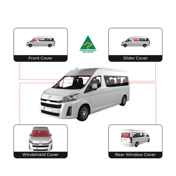 Toyota Commuter Full Set (5 Window Covers) – Vanketo