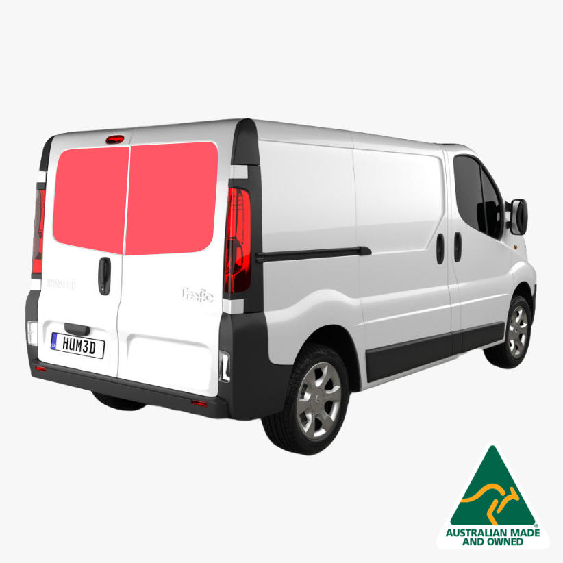 Renault Trafic Rear Door Window Cover – Vanketo