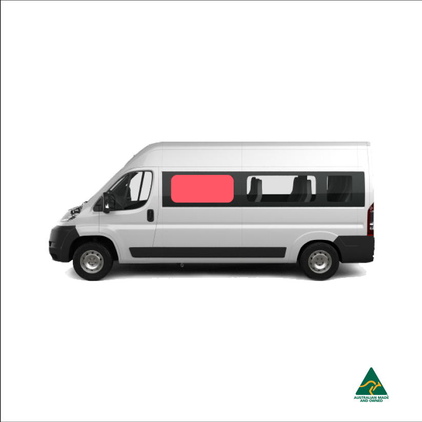 Fiat Ducato Slider Door Window Cover – Vanketo