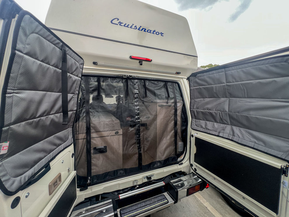 Troopy - Midge Pro Insect Screen (REAR Doors) – Vanketo