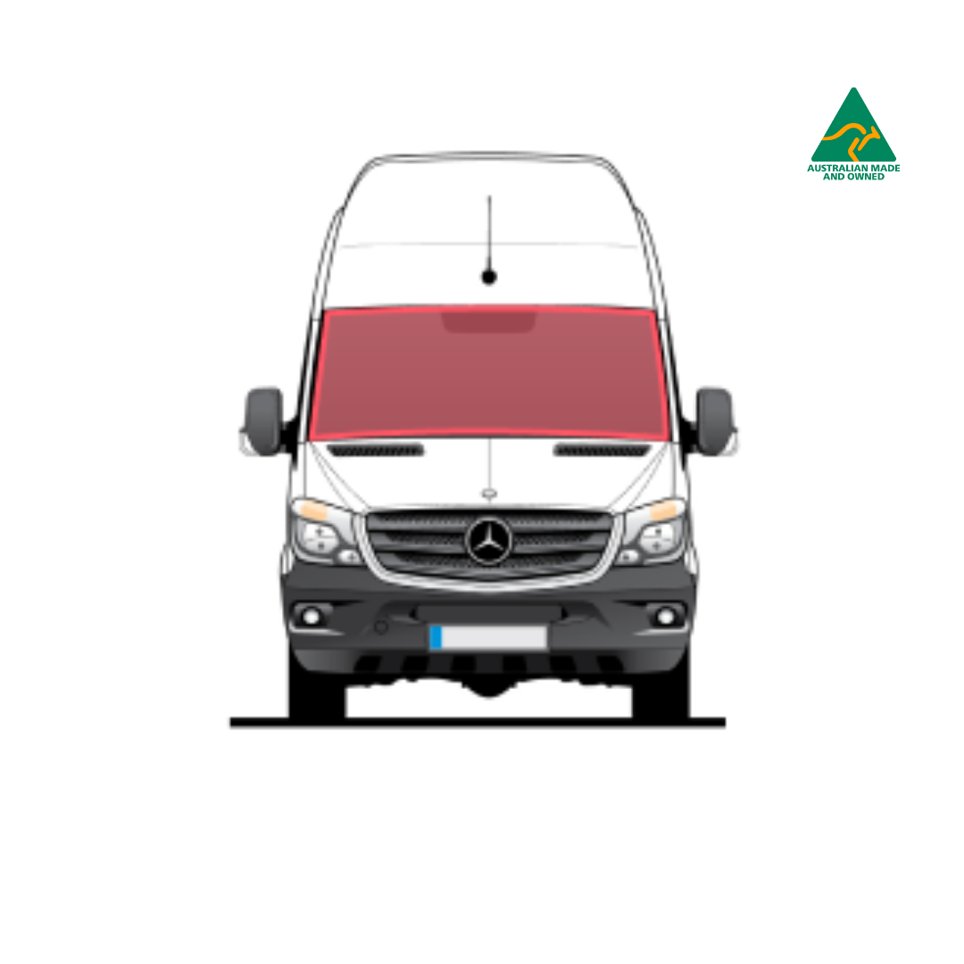 Mercedes Sprinter Windshield Cover | Stealthy Shades UV 50+ – Vanketo